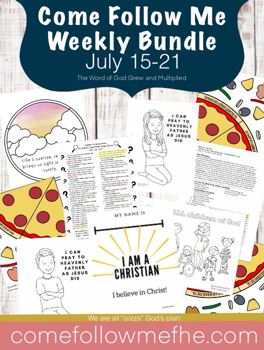 New Testament Come Follow Me Lesson 28 - Come Follow Me FHE