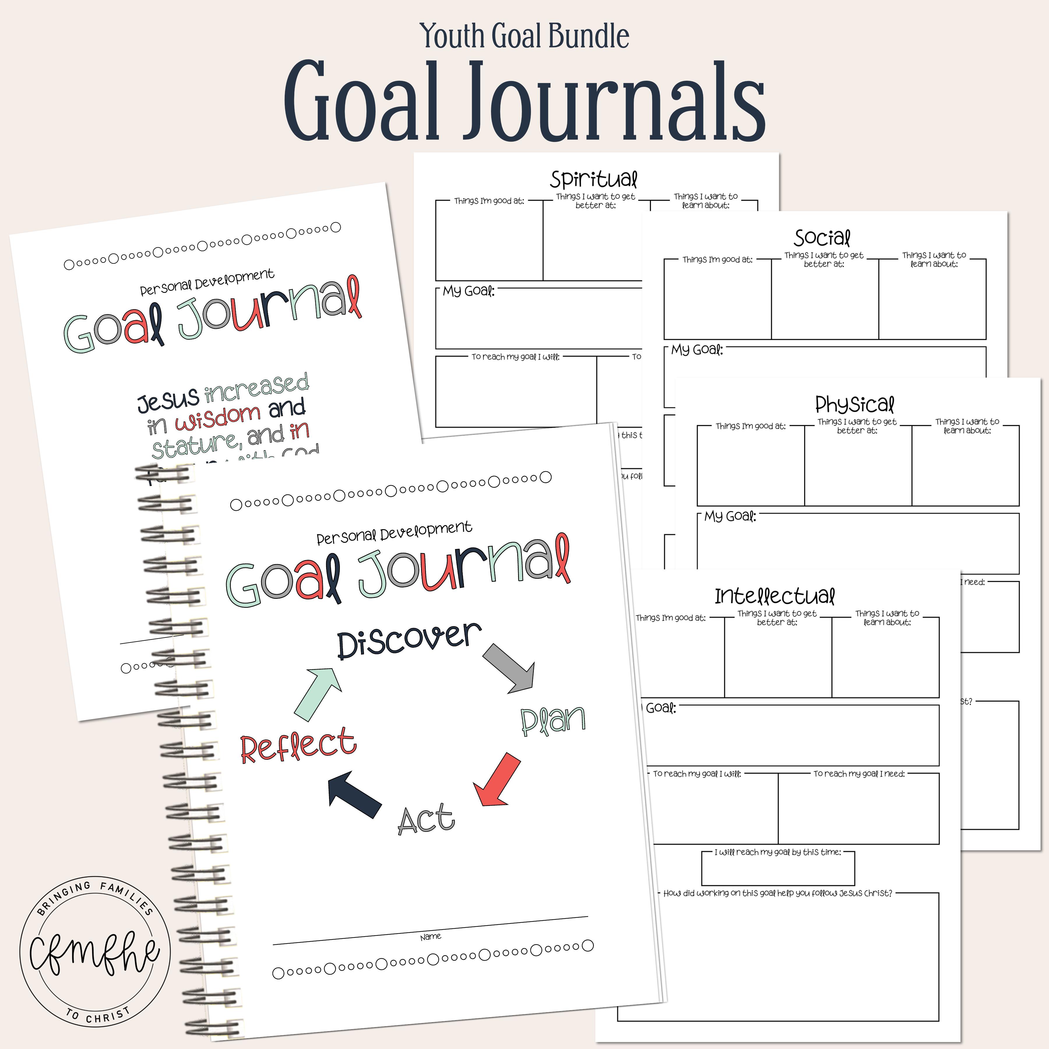 Children and Youth Goal Bundle - Come Follow Me FHE