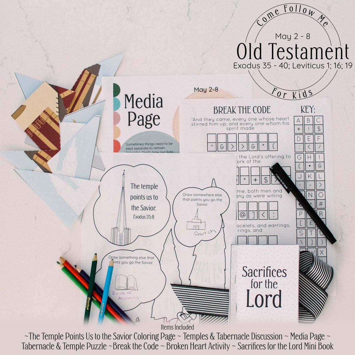 ELEMENTARY: Old Testament - Lesson 19 (May 2-May 8) - Come Follow Me FHE