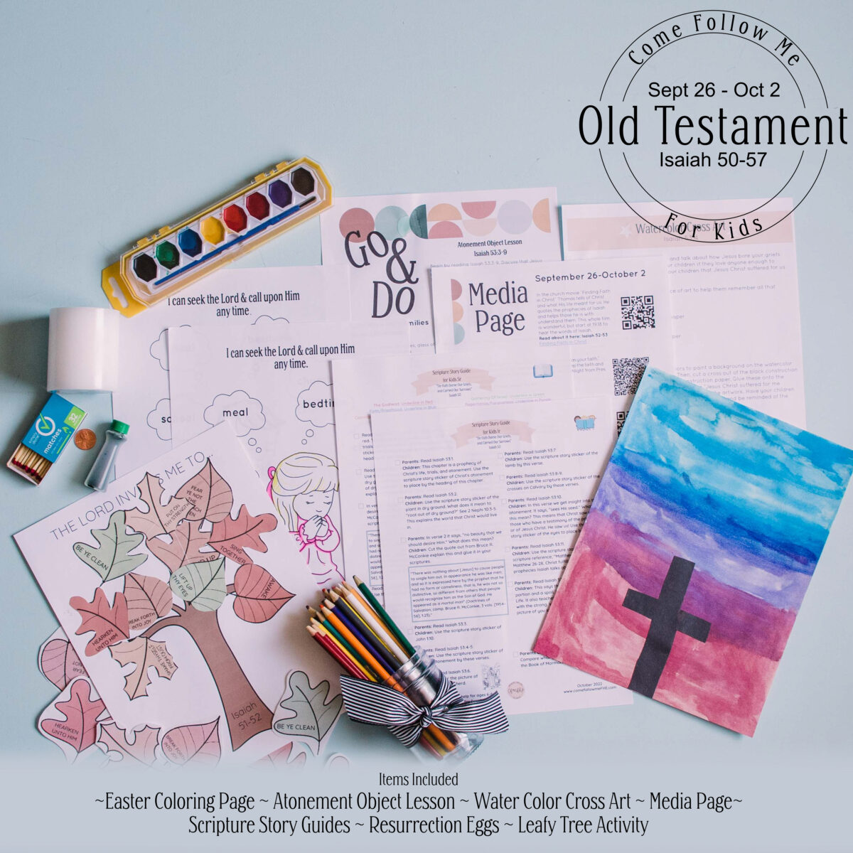 ELEMENTARY: Old Testament - Lesson 40 (Sept 26-Oct 2) - Come Follow Me FHE ELEMENTARY: Old Testament - Lesson 40 (Sept 26-Oct 2) - Come Follow Me FHE