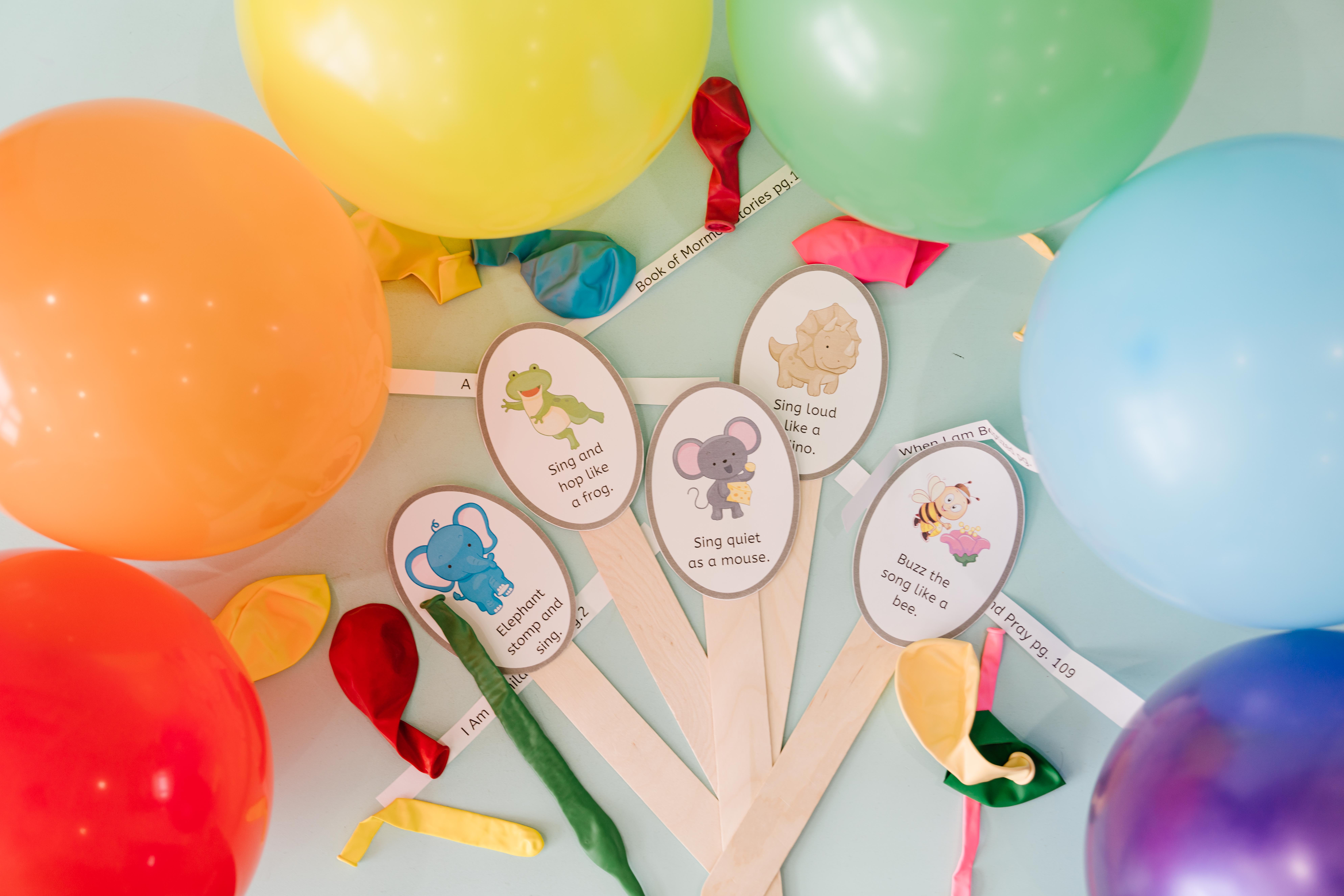 Pop The Rainbow and Sing it Like An Animal Singing Time Activities ...