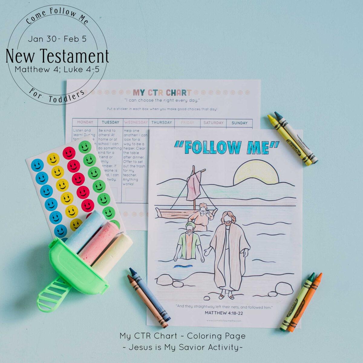 TODDLER: New Testament - Lesson 6 (Jan 30 - Feb 5) - Come Follow Me FHE
