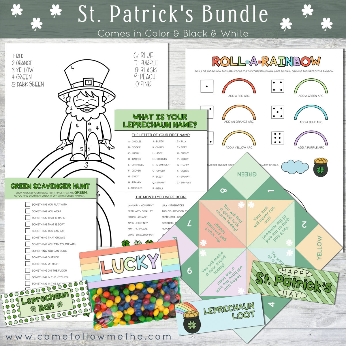 St. Patrick's Day Bundle - Come Follow Me FHE