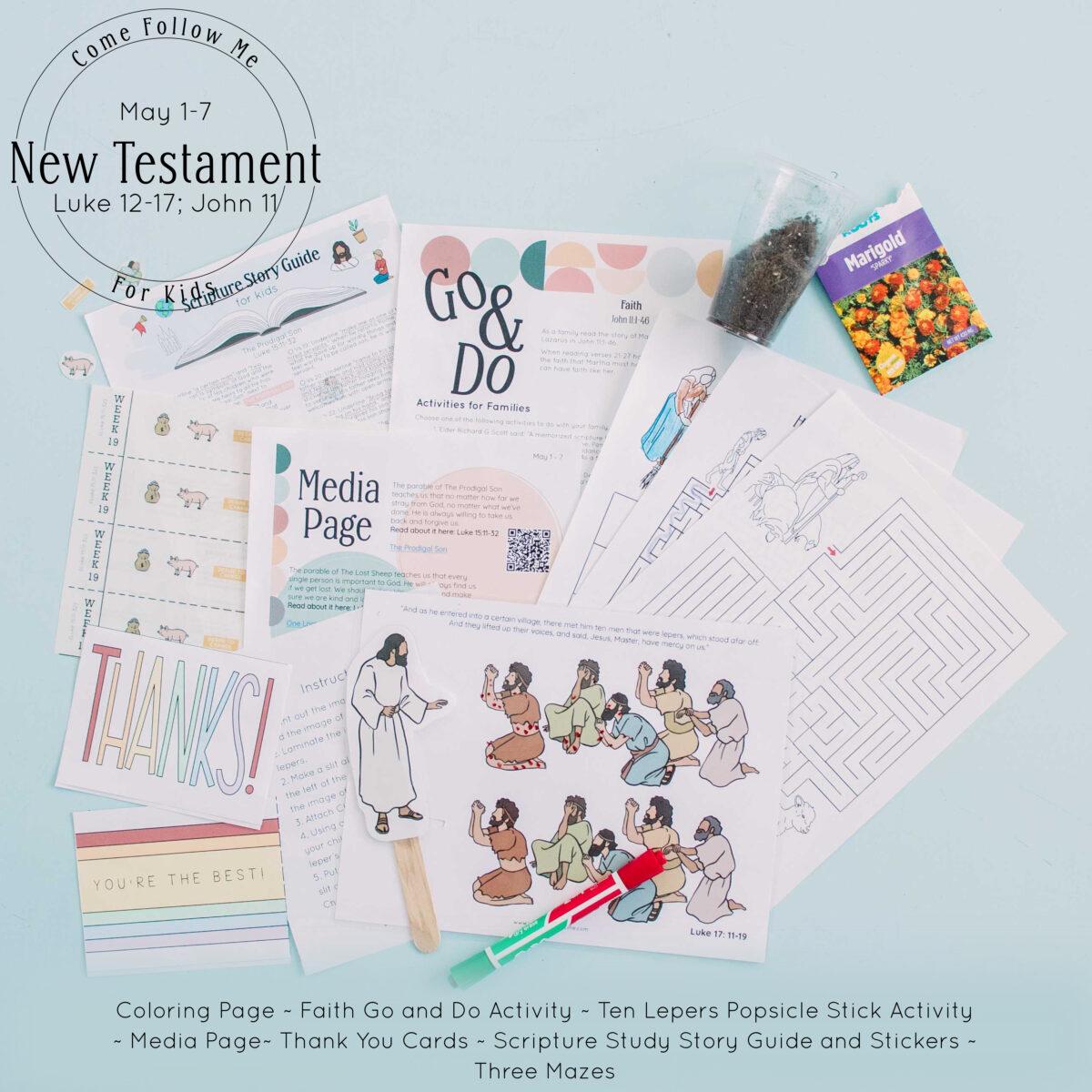 ELEMENTARY: New Testament - Lesson 19 (May 1-May 7) - Come Follow Me FHE