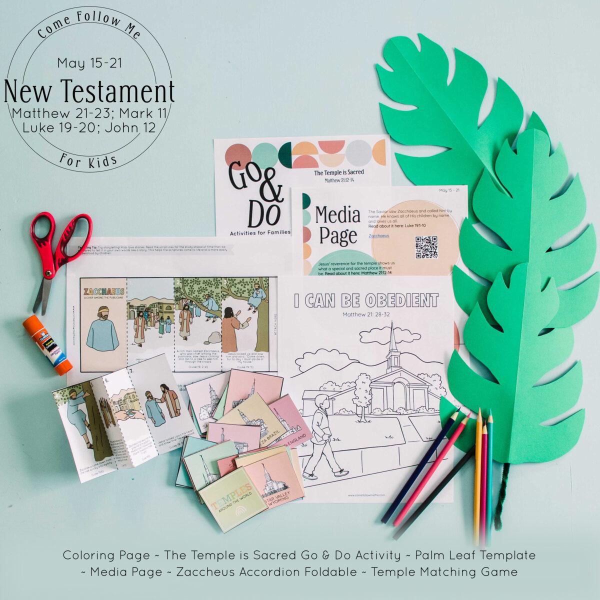 ELEMENTARY: New Testament - Lesson 21 (May 15-May 21) - Come Follow Me FHE