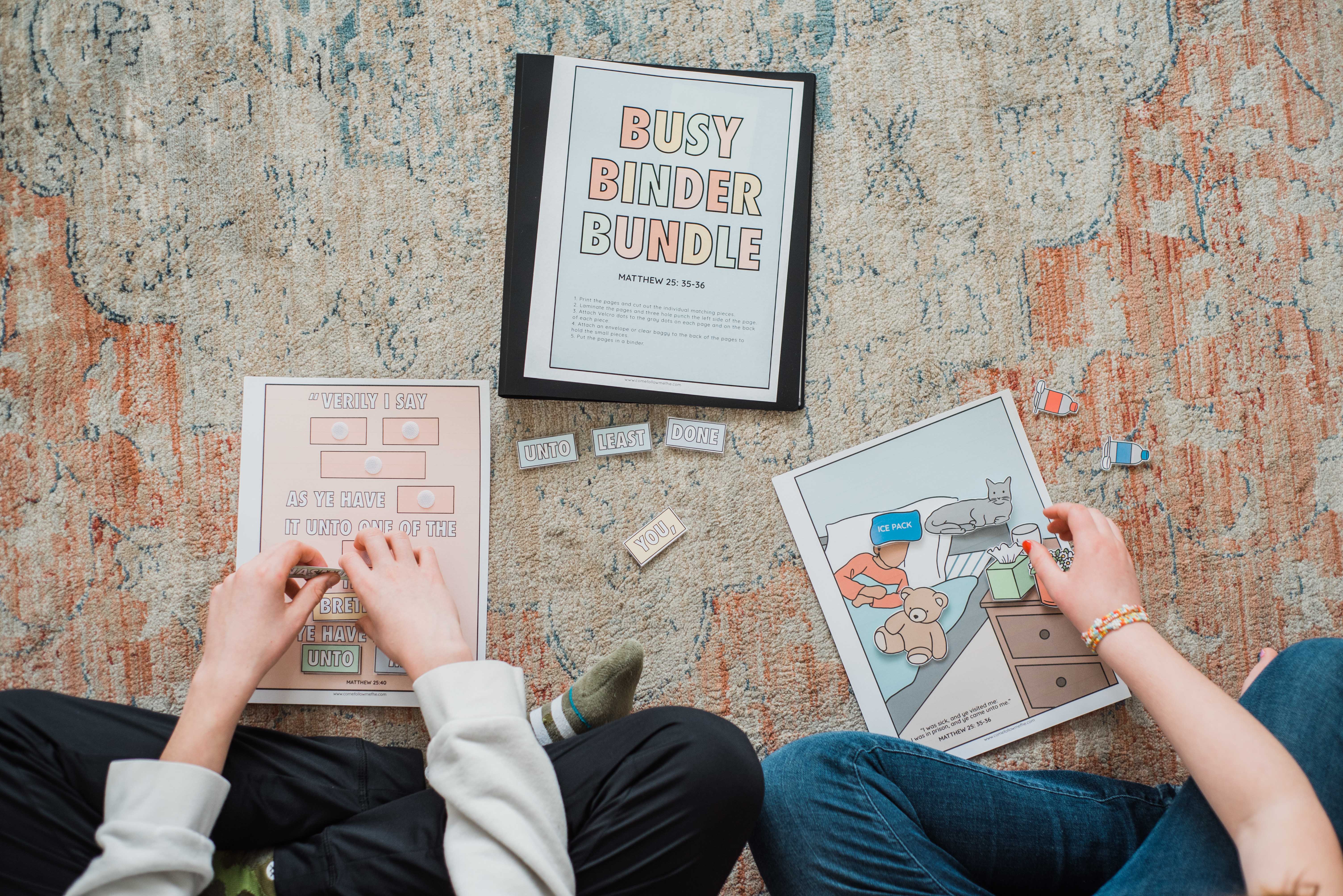 Busy Binder Bundle - Come Follow Me FHE