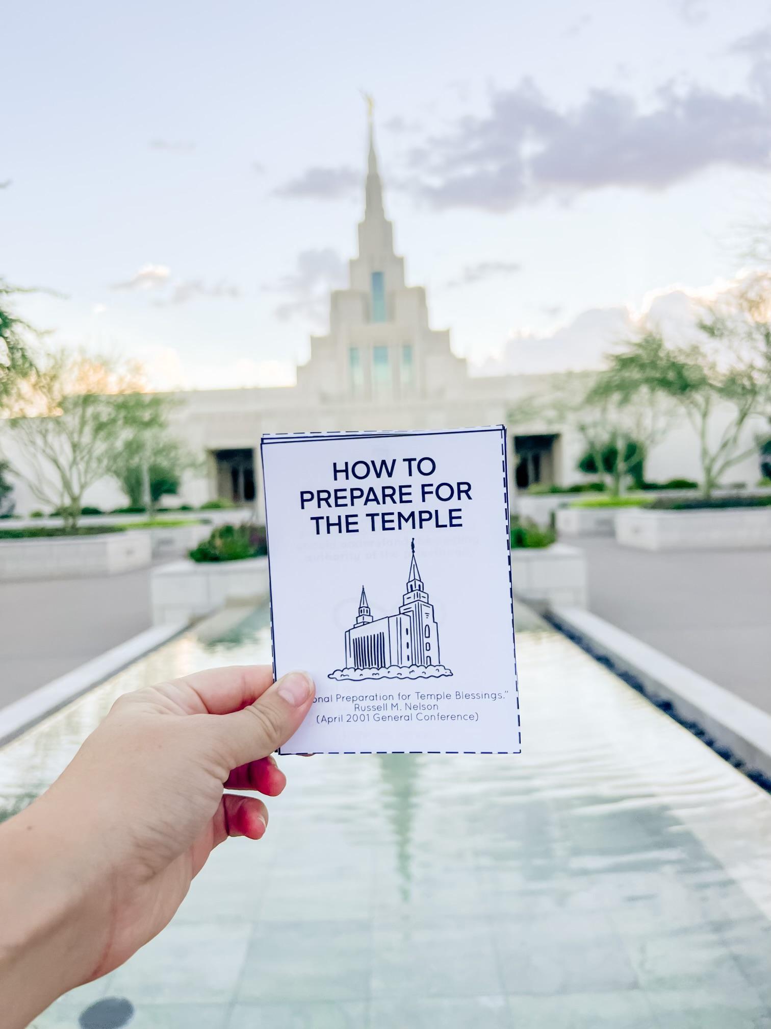 How to Prepare for the Temple Mini Booklet (DISTRIBUTABLE) - Come ...