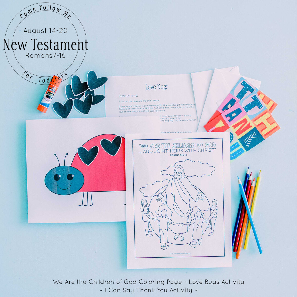 TODDLER: New Testament - Lesson 34 (August 14 - August 20) - Come ...