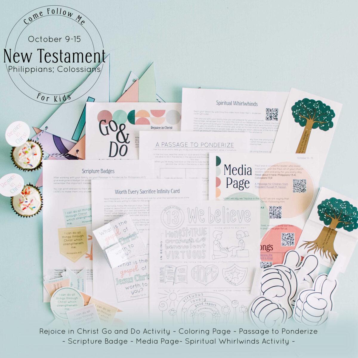 ELEMENTARY: New Testament - Lesson 42 (October 9-15) - Come Follow Me FHE