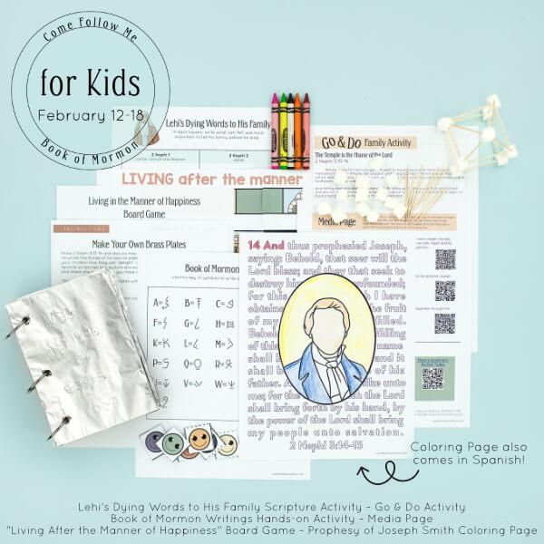 ELEMENTARY: Book of Mormon 2024 - Lesson 7 (February 12-18) - Come ...