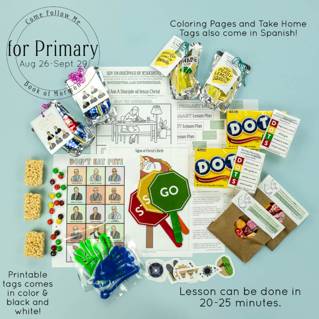 Primary Lesson Week 38 - Come Follow Me FHE