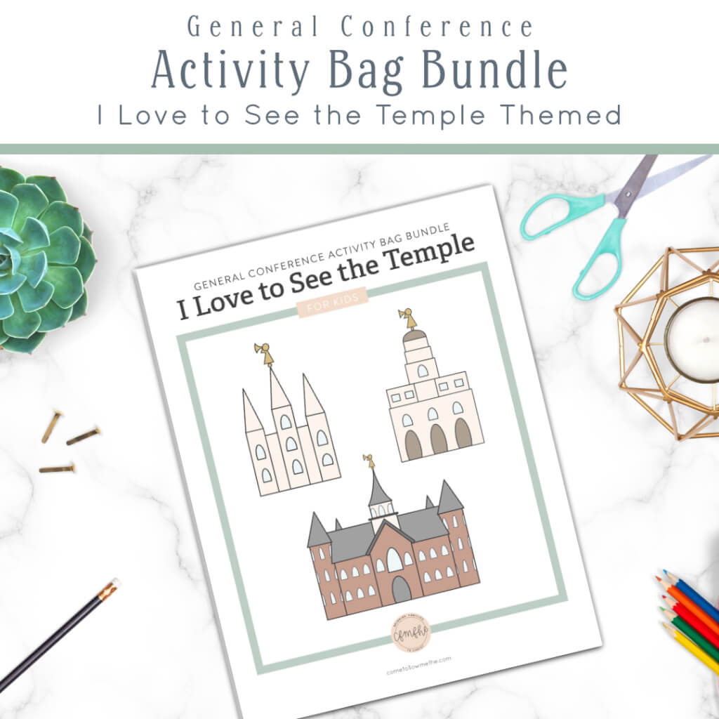 General Conference Activity Bag Bundle for Kids | October 2024 | Family ...