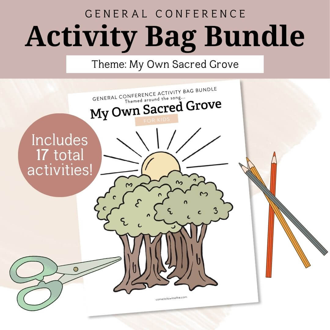 General Conference Activity Bag Bundle for Kids | April 2025 | Family ...