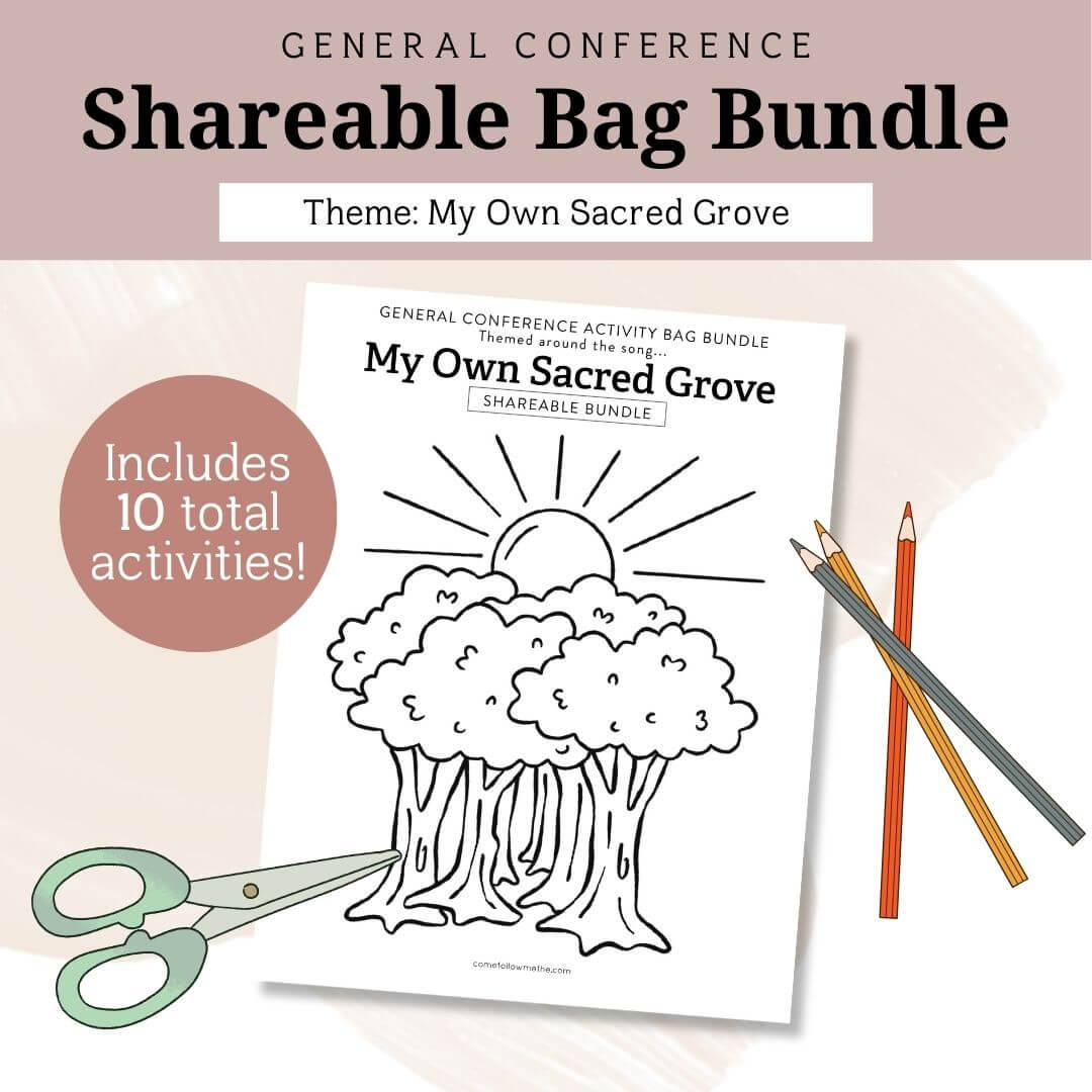 General Conference Activity Bag Bundle for Kids | April 2025 ...
