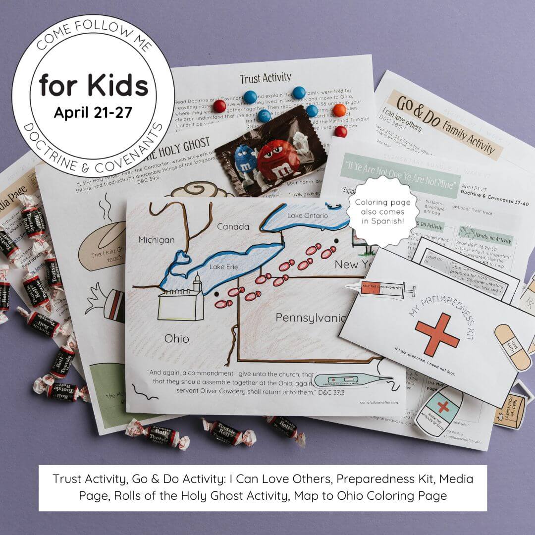 ELEMENTARY: Doctrine and Covenants 2025 - Lesson 17 April 21-27 - Come ...