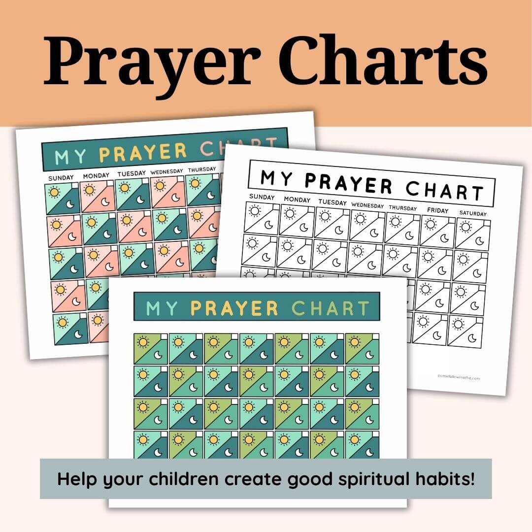 Prayer Chart - Come Follow Me FHE