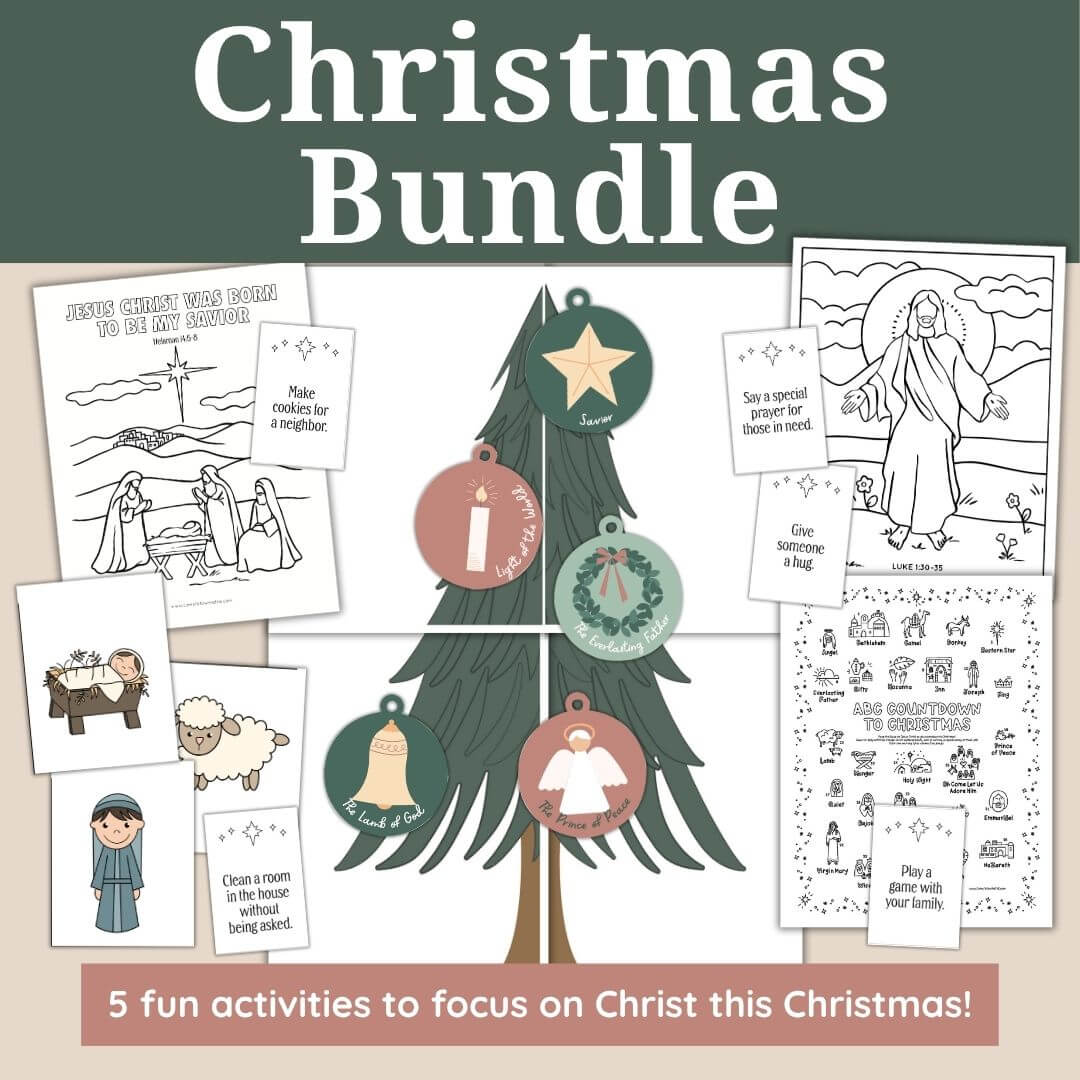 Christmas Activity Bundle - Come Follow Me FHE