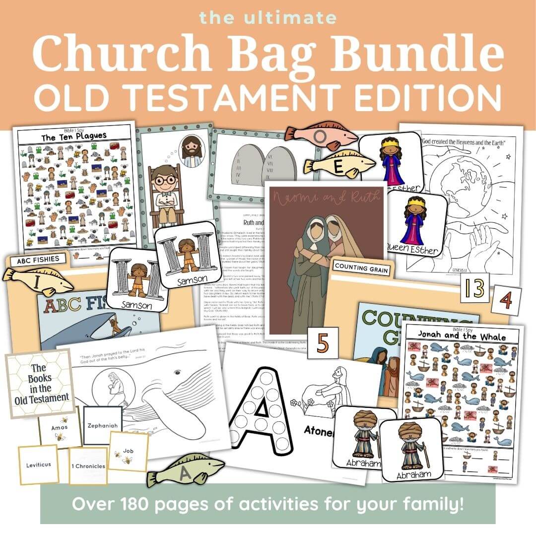The Ultimate Church Bag Bundle | Old Testament Edition - Come Follow Me FHE