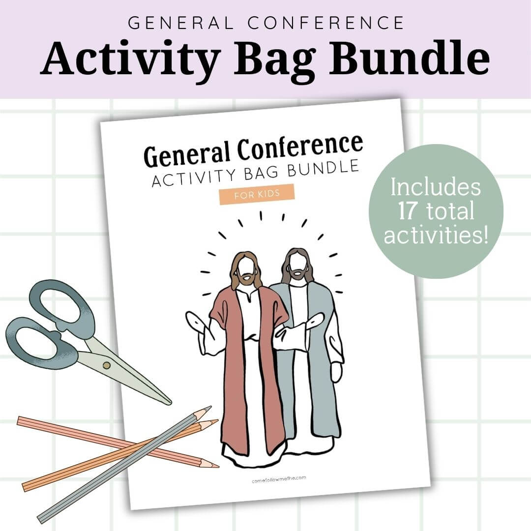 General Conference Activity Bag Bundle for Kids | April 2026 | Family ...
